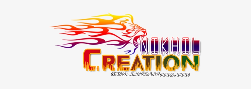 04 Name Png Logo Nik Creation - Nikhil Creations - 800x300 PNG Download - PNGkit