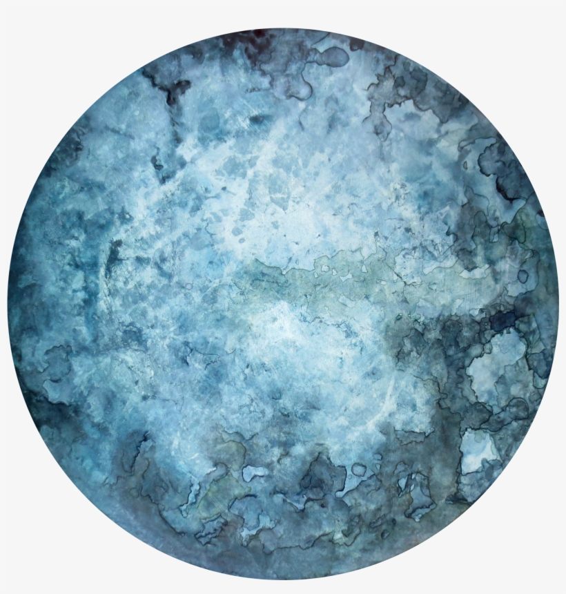 Blue Moon - Circle - 2141x2160 PNG Download - PNGkit
