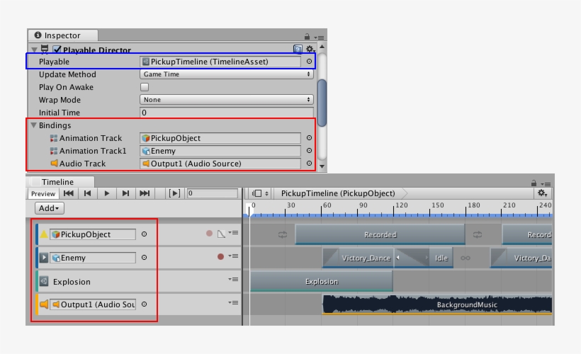 The Playable Director Component Shows The Timeline - Timeline - 747x420 ...