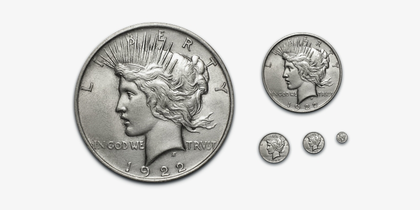 Two-face Coin - First Commemorative Mint 1923 Peace Silver Dollar ...