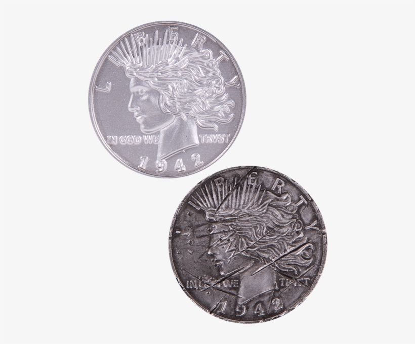 Dc Comics Prop Replica Two Face Coin - Two Face Coin Dc - 480x600 PNG ...