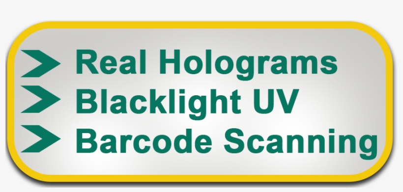 Real Hologram Blacklight Uv, Barcode Scanners - Identity Document ...