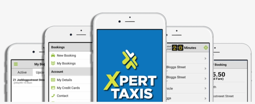 Download Transparent Download The Xpert Taxis App Today - Iphone - PNGkit