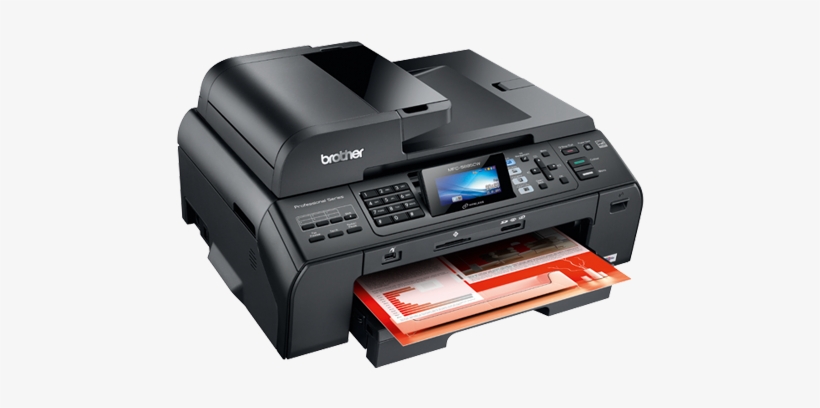 Brother Printer1 - Brother Mfc-5895cw Colour Ink-jet - Fax / Copier ...