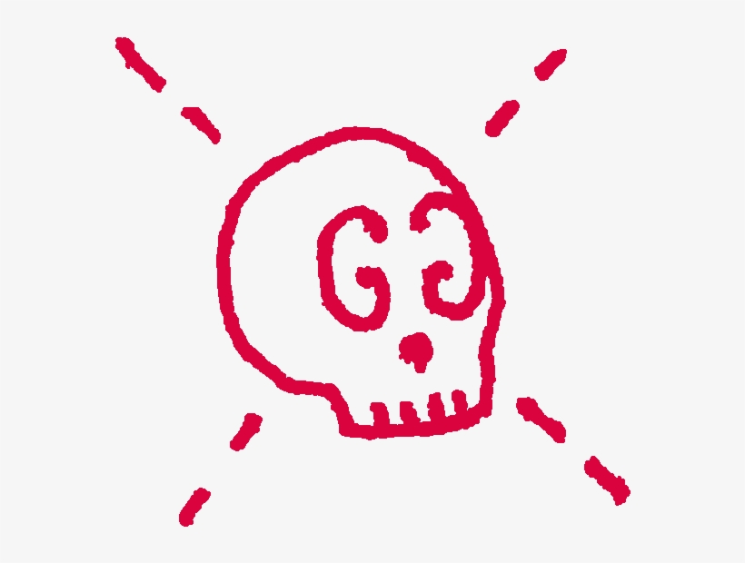 Gucci Ghost Collection - Gucci Skull Logo - 678x663 PNG Download - PNGkit