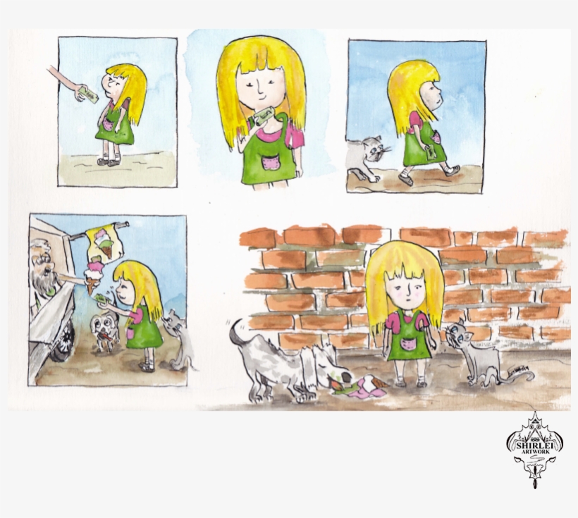 Comic Strip Illustration Story Telling - Illustration - 800x800 PNG ...