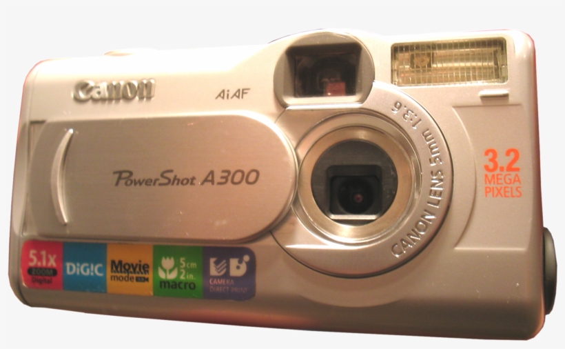 Canon Powershot A300 5mm Camera - Canon Powershot A300 - 2048x1319 PNG ...