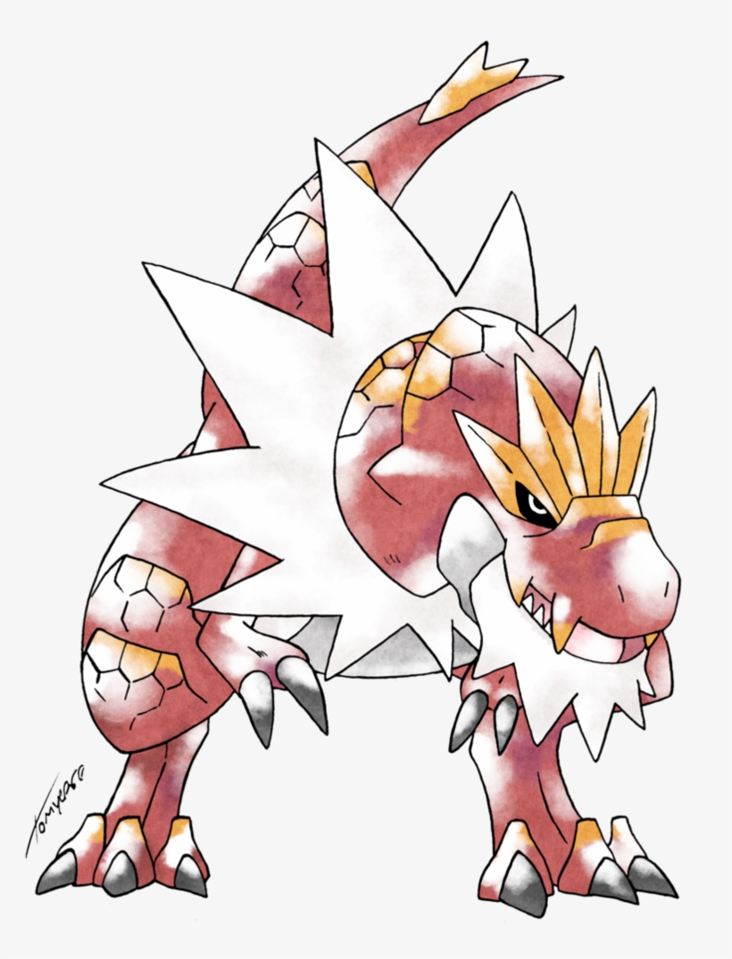Download Transparent Tyrantrum - Pokemon Old Art Style - PNGkit
