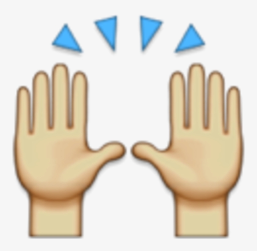 Raised Hands Emoji 128 Hands Up Emoji Png 800x800 PNG Download PNGkit