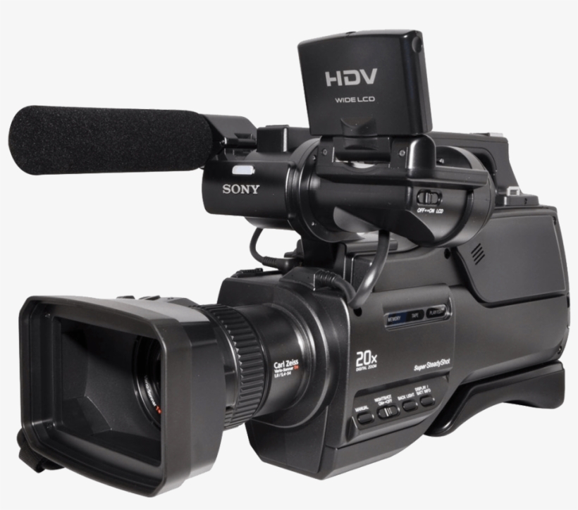 Hdv Sony Video Camera - Video Camera Png - 994x830 PNG Download - PNGkit