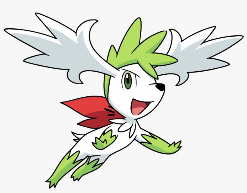 Shaymin Sky Forme - 1024x757 PNG Download - PNGkit