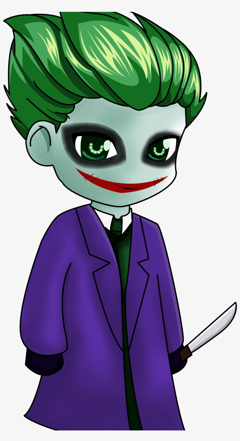 Download Transparent Joker - Joker Anime Style - PNGkit