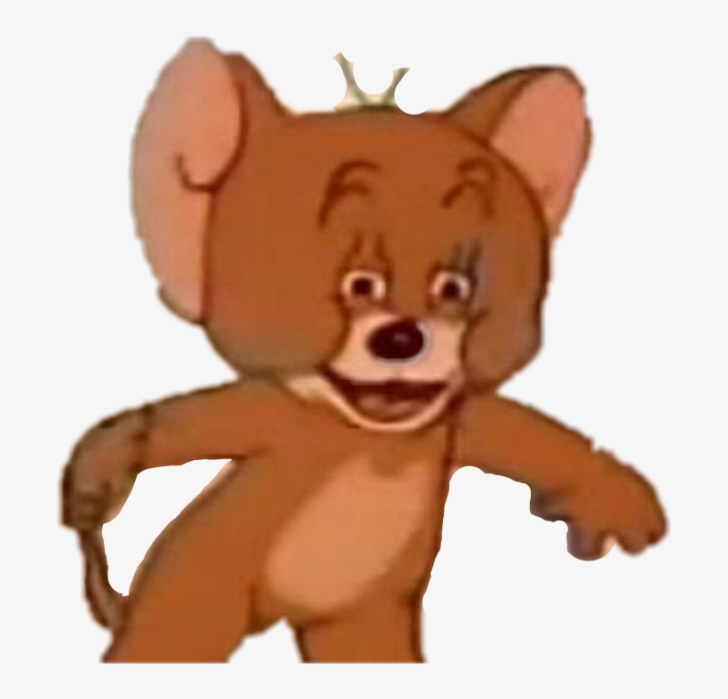 Download Transparent Meme Jerry Tomandjerry Mouse Cat Sticker Tail Tv ...