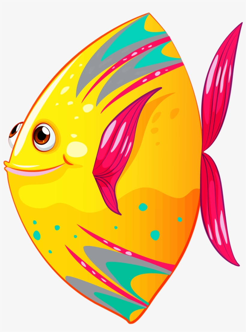 Fish Clipart Summer - Summer Fish Clipart - 1065x1280 PNG Download - PNGkit