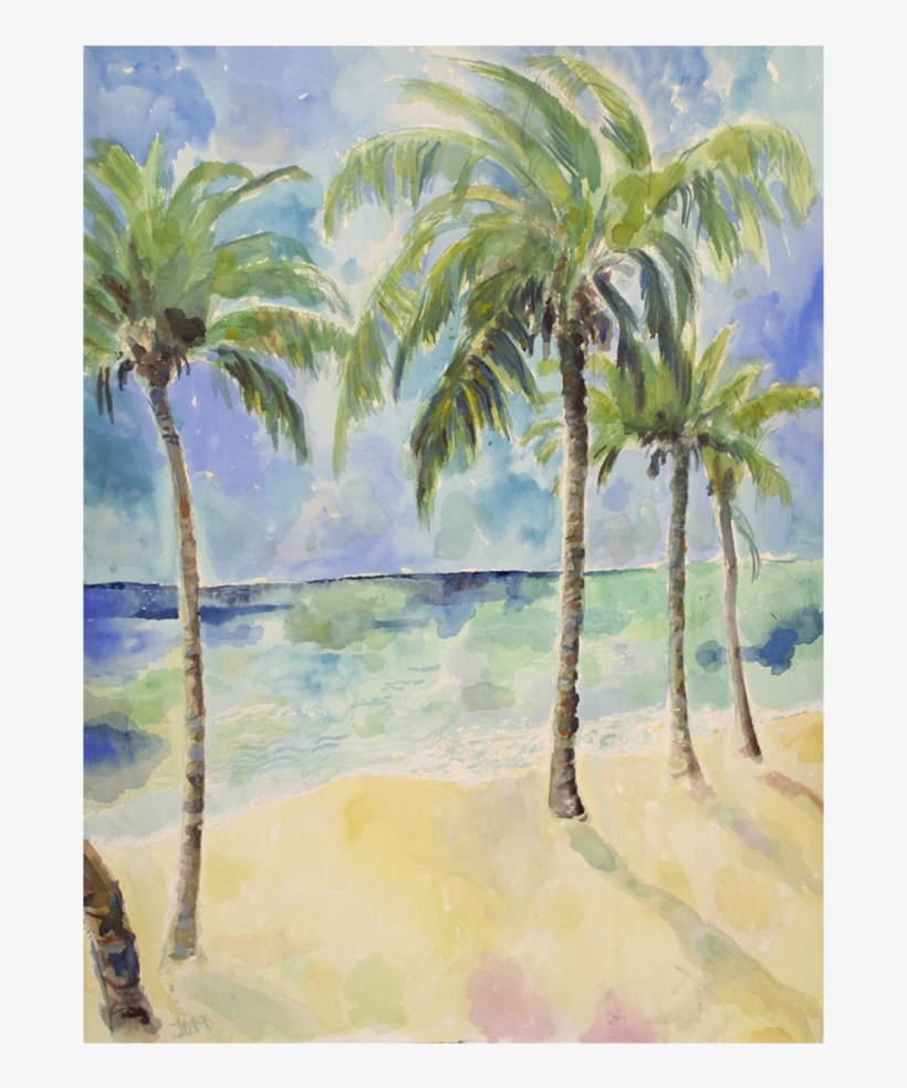 Platt "palm Trees" Mounted Print - L. Platt Palm Trees Mounted Print ...