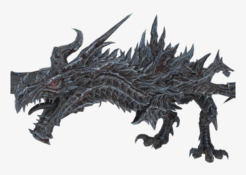 Download Zip Archive - Skyrim Alduin Png - 750x650 PNG Download - PNGkit