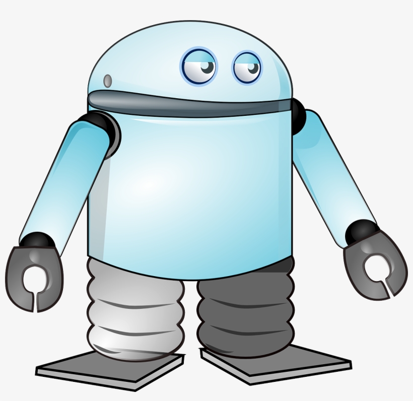 Cartoon Robot - 566x800 PNG Download - PNGkit