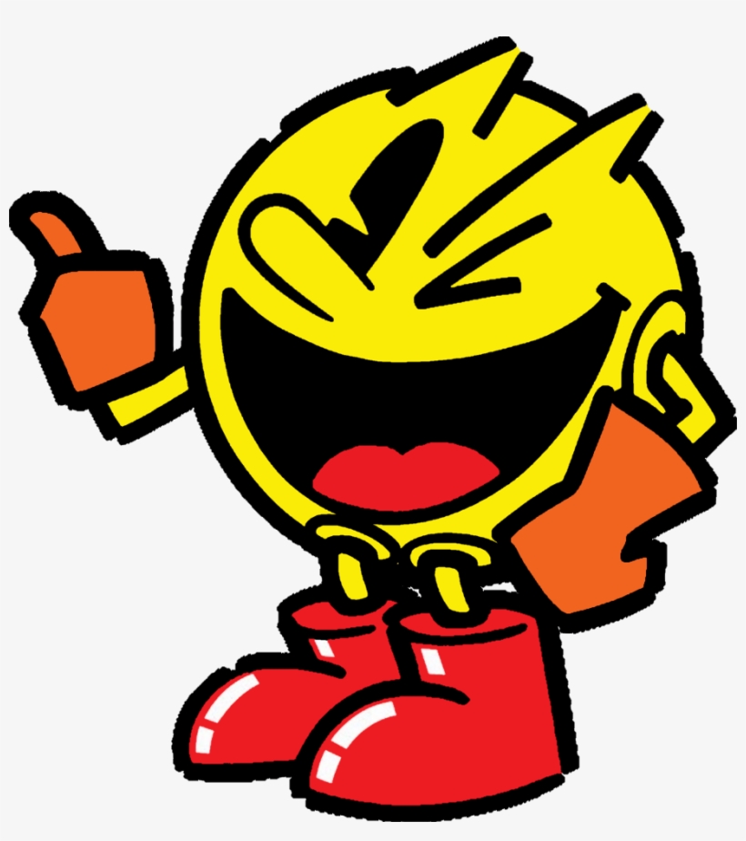 Pacman Transparent Retro - Pac Man Official Art - 912x984 PNG Download ...