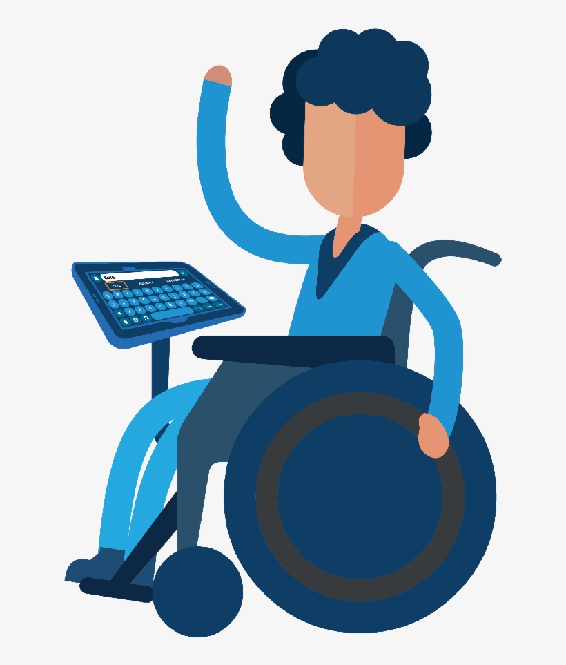 Communication - Disabled People Smart Home - 750x932 PNG Download - PNGkit