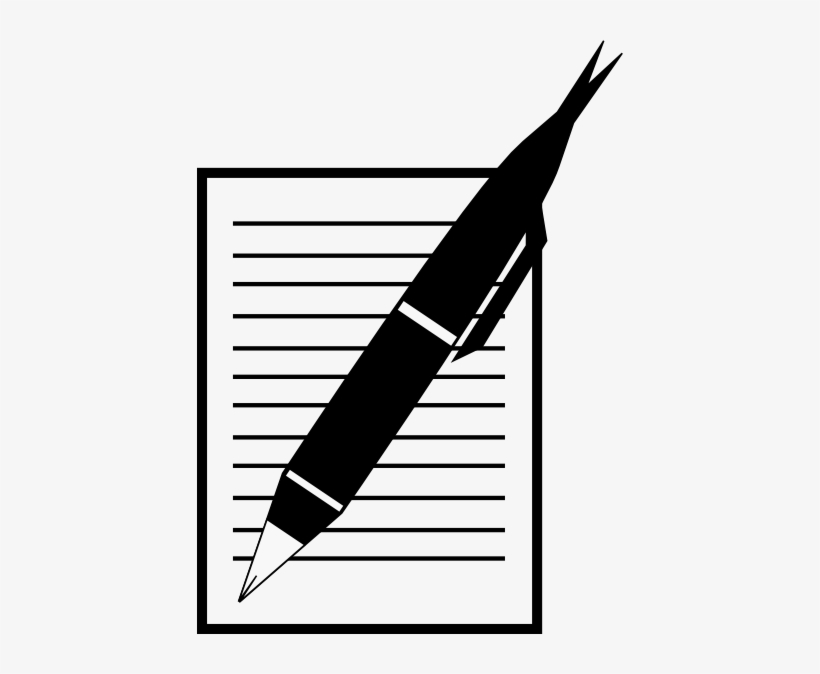 Notepad And Pen Clipart Pictures