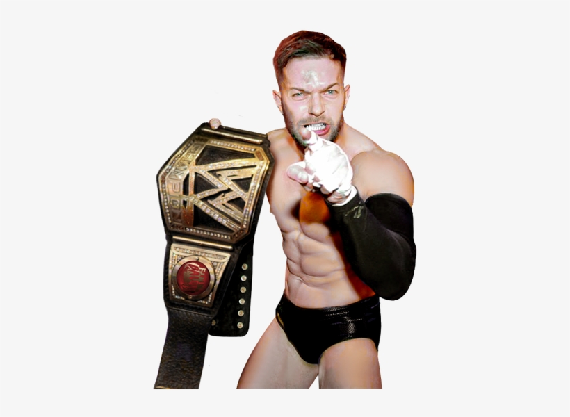 Finn Balor - Finn Balor Wwe Championship - 385x520 PNG Download - PNGkit