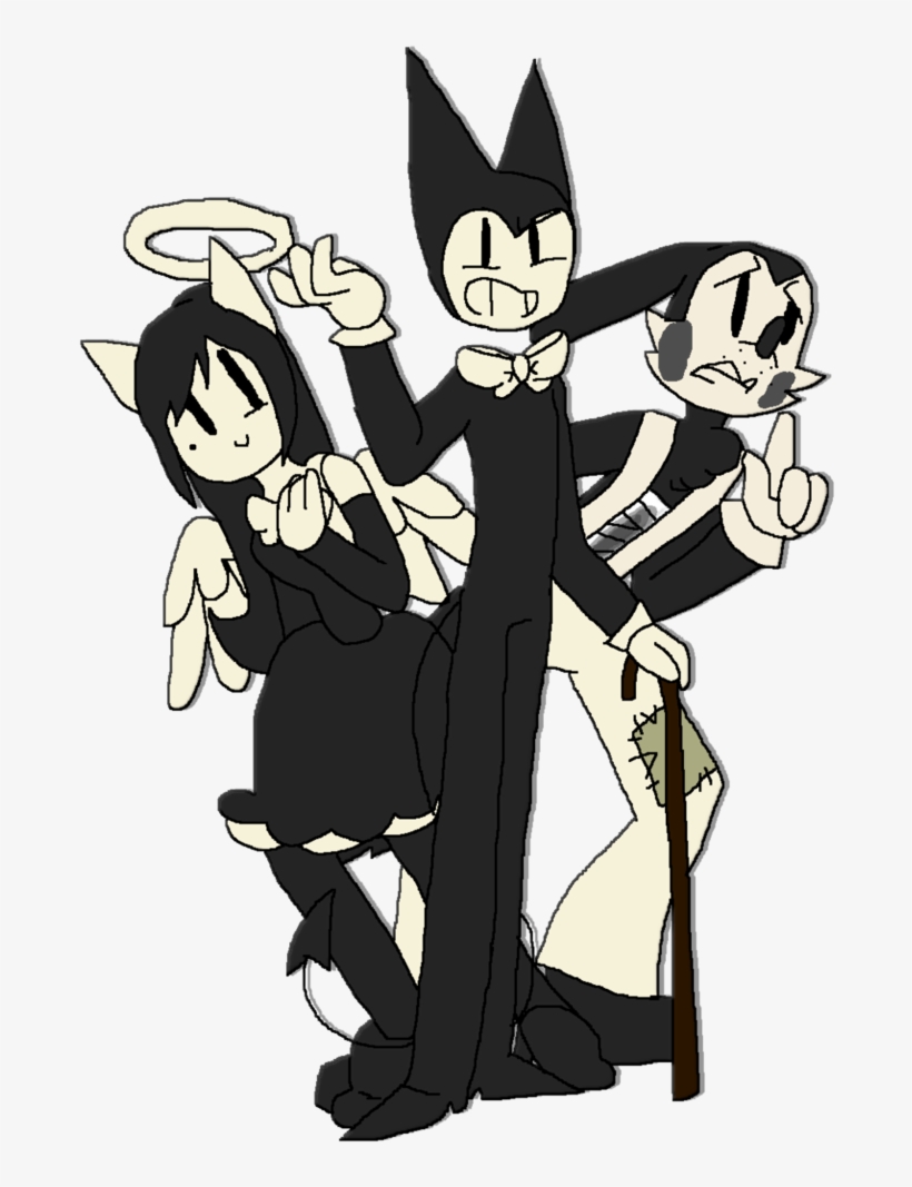 Batim And Cuphead - Bendy And The Ink Machine - 788x1013 PNG Download ...