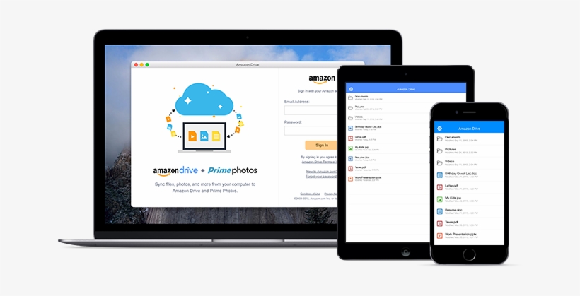 Download Transparent Get The Amazon Drive Apps For Mobile, Tablet, And ...