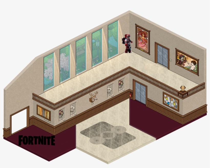 Download Transparent Fortnite - Architecture - PNGkit