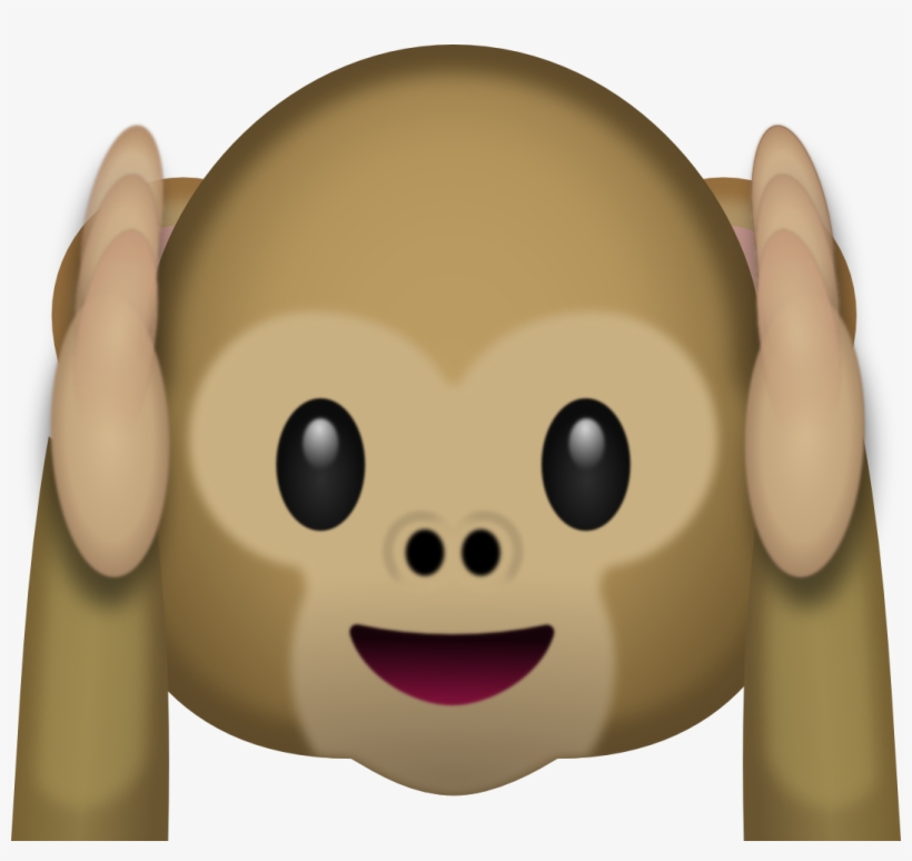 Monkey Emoji Clipart - Emoji Monkey Png - 1069x957 PNG Download - PNGkit