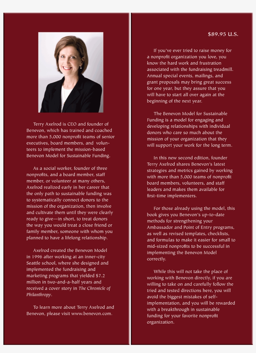 The Benevon Model For Sustainable Funding A Step By - Long Term Care ...