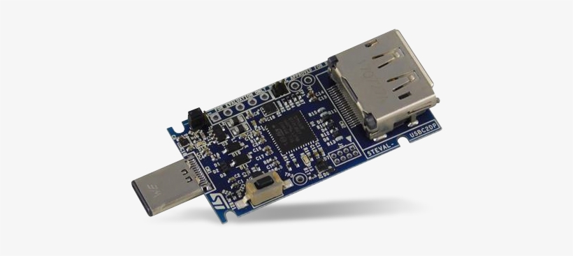 Stmicroelectronics Steval Usbc2dp Usb Type C To Displayport - 18037 - 600x436 PNG Download - PNGkit