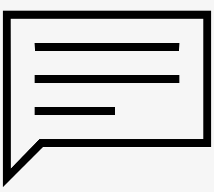 Comment Bubble Talk Review Announcement Comments - 980x830 PNG Download ...