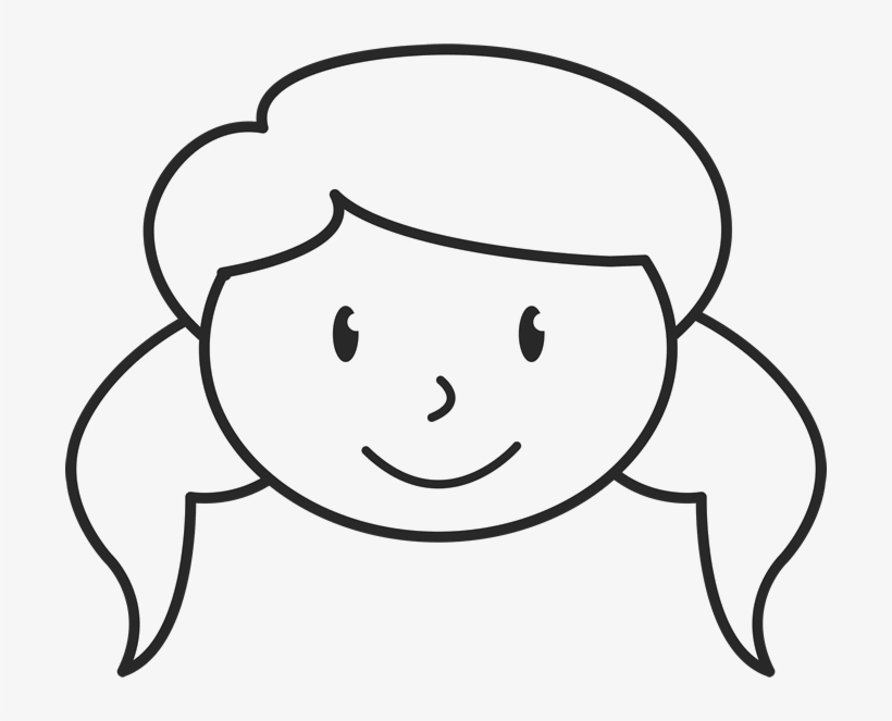 Woman Stick Figure Face