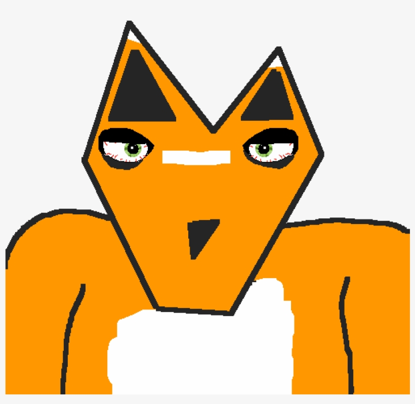 Foxface - Cartoon - 1000x1000 PNG Download - PNGkit