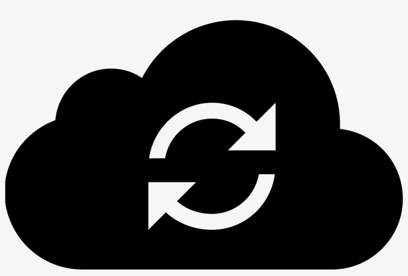 Cloud Sync Filled Icon - Single Sign On Icon - 1600x1600 PNG Download ...
