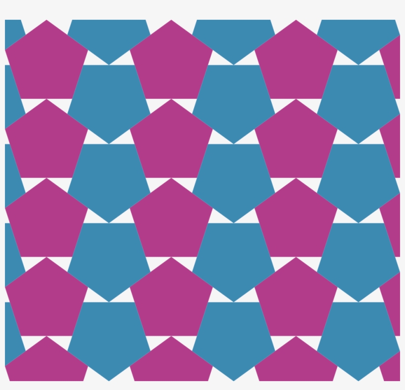 Pentagons In Tiling - Pavage Pentagone - 969x887 PNG Download - PNGkit