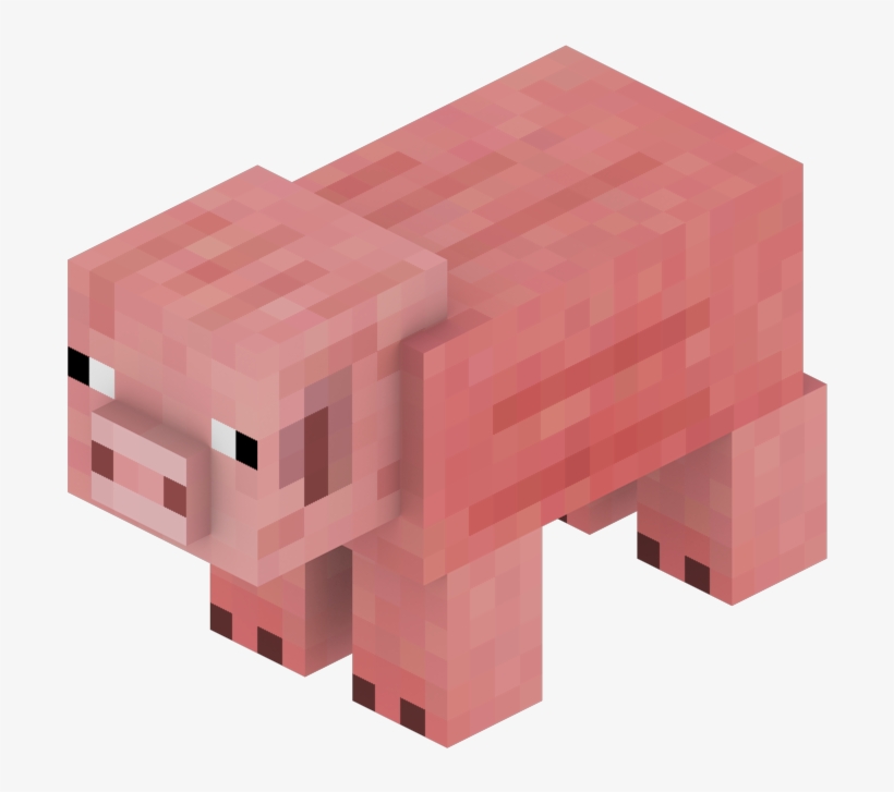 Download Transparent Minecraft Clipart Minecraft Pig - Minecraft Pig No ...