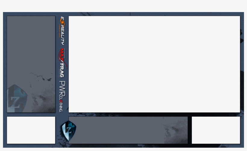 No-scroll - 16 9 Stream Overlay - 1280x720 PNG Download - PNGkit