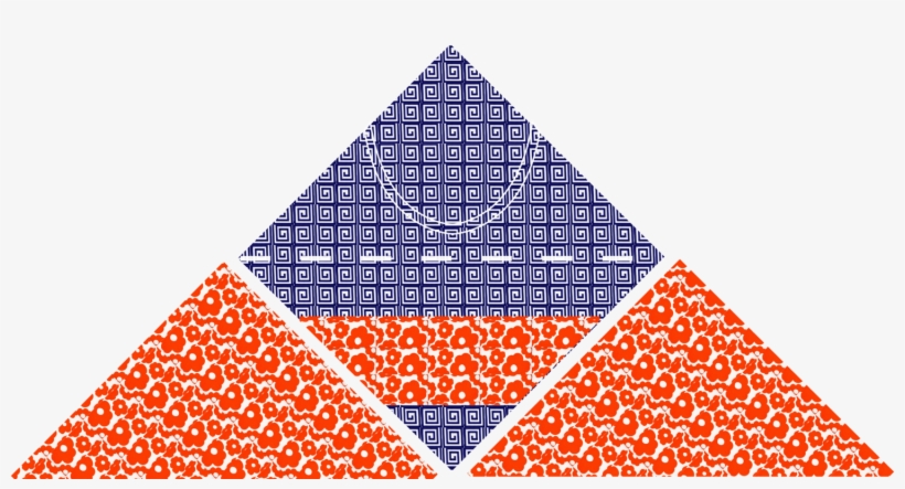 Fabrics - Triangle - 1500x739 PNG Download - PNGkit