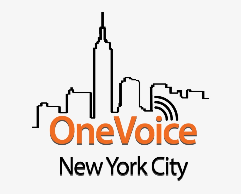 Onevoicenewyorkcity1 - 604x581 PNG Download - PNGkit