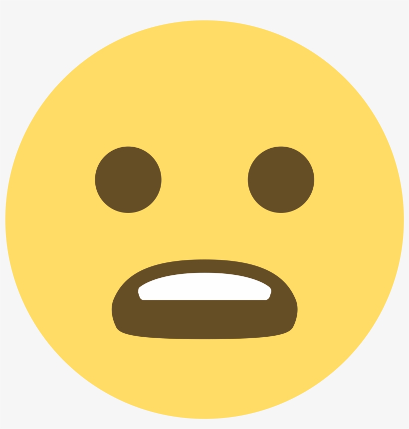 Open - Smile Emoji Flat - 2000x2000 PNG Download - PNGkit