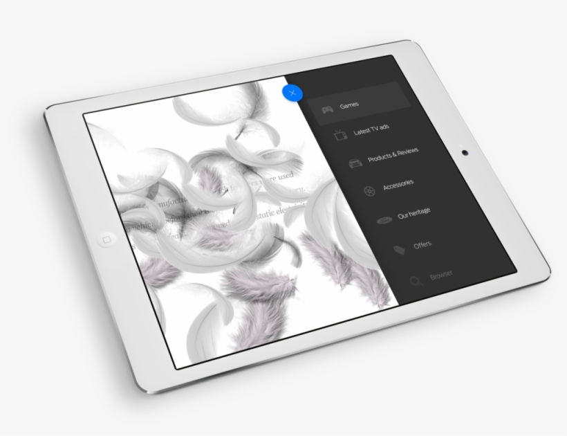 Ipad Mockup Menu 2 - 1000x720 PNG Download - PNGkit