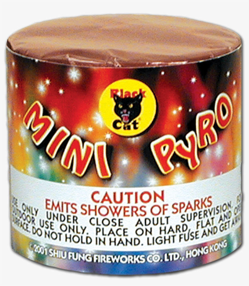 Mini Pyro - Black Cat Fireworks - 1200x1200 PNG Download - PNGkit