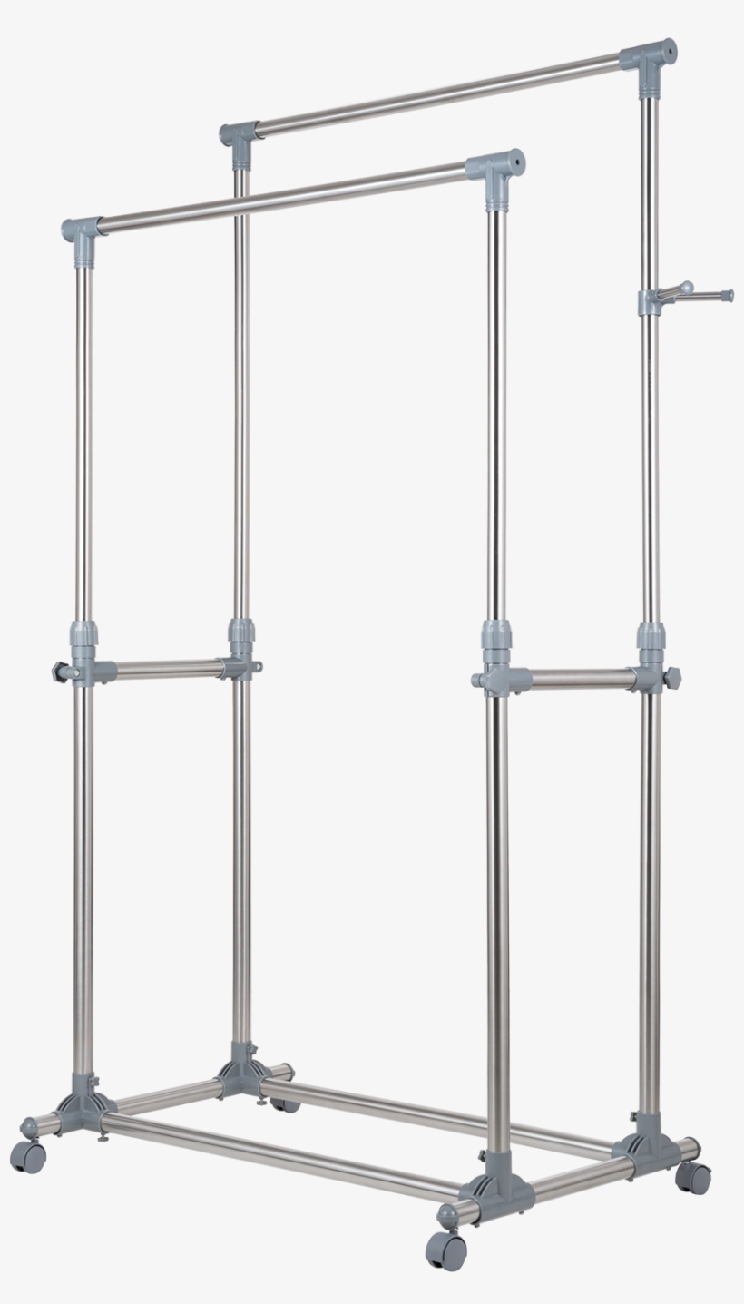 Ollieroo Stainless Steel Garment Rack Adjustable Telescopic - Ollieroo ...