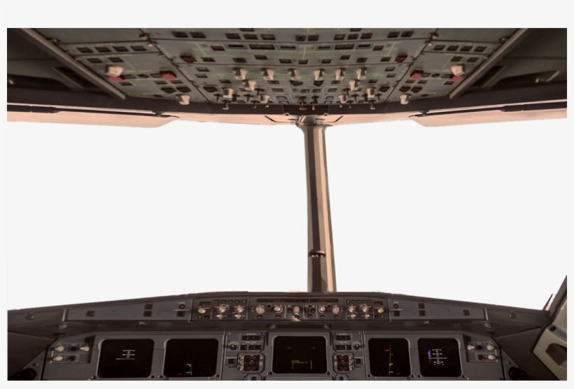 Cockpit2 - Airplane Cockpit Transparent - 1366x861 PNG Download - PNGkit