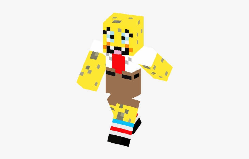 Bob Esponja Skin - Minecraft Skin Bob Esponja - 317x453 PNG Download ...