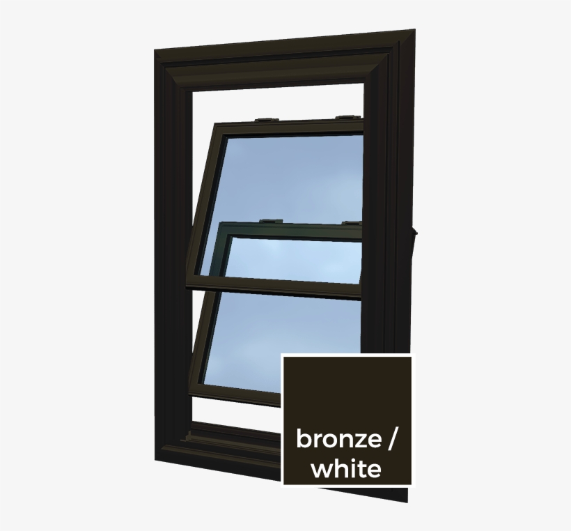 Download Transparent Bronze Window Frame Color - Window - PNGkit