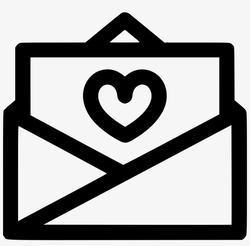 Open Love Letter Comments - Clip Art - 980x918 PNG Download - PNGkit