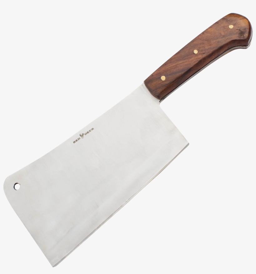Wooden Handle 13 Inch Meat Cleaver With Full Tang Blade, - Meat Cleaver ...