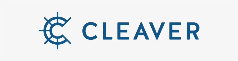 Cleaver Logo Blue@3x - Logo - 651x201 PNG Download - PNGkit